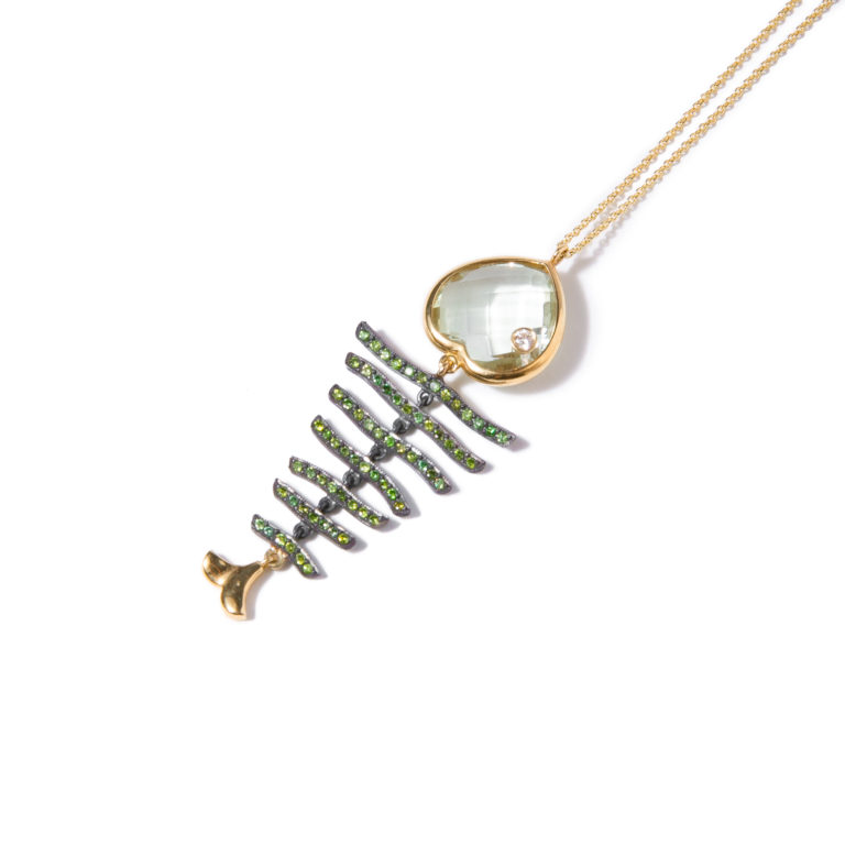 Fishbone Necklace – Sarah Abaza Jewelry
